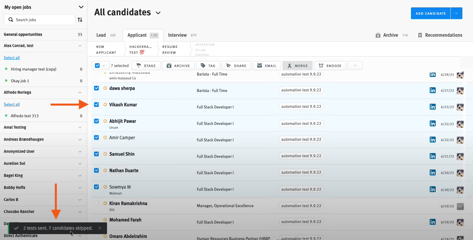 Enabling and using the HackerRank Tests integration – Lever Help Center