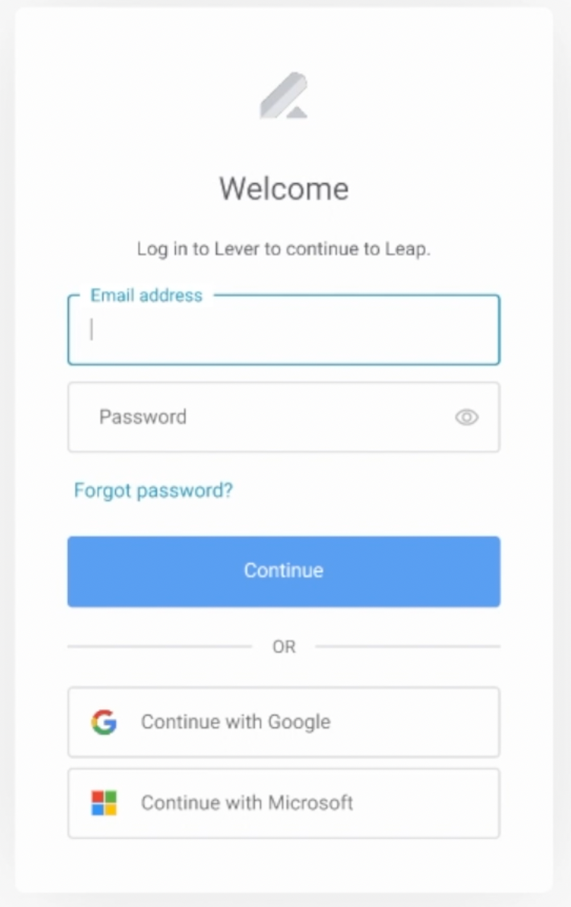 Enabling and using the Leap integration – Lever Help Center
