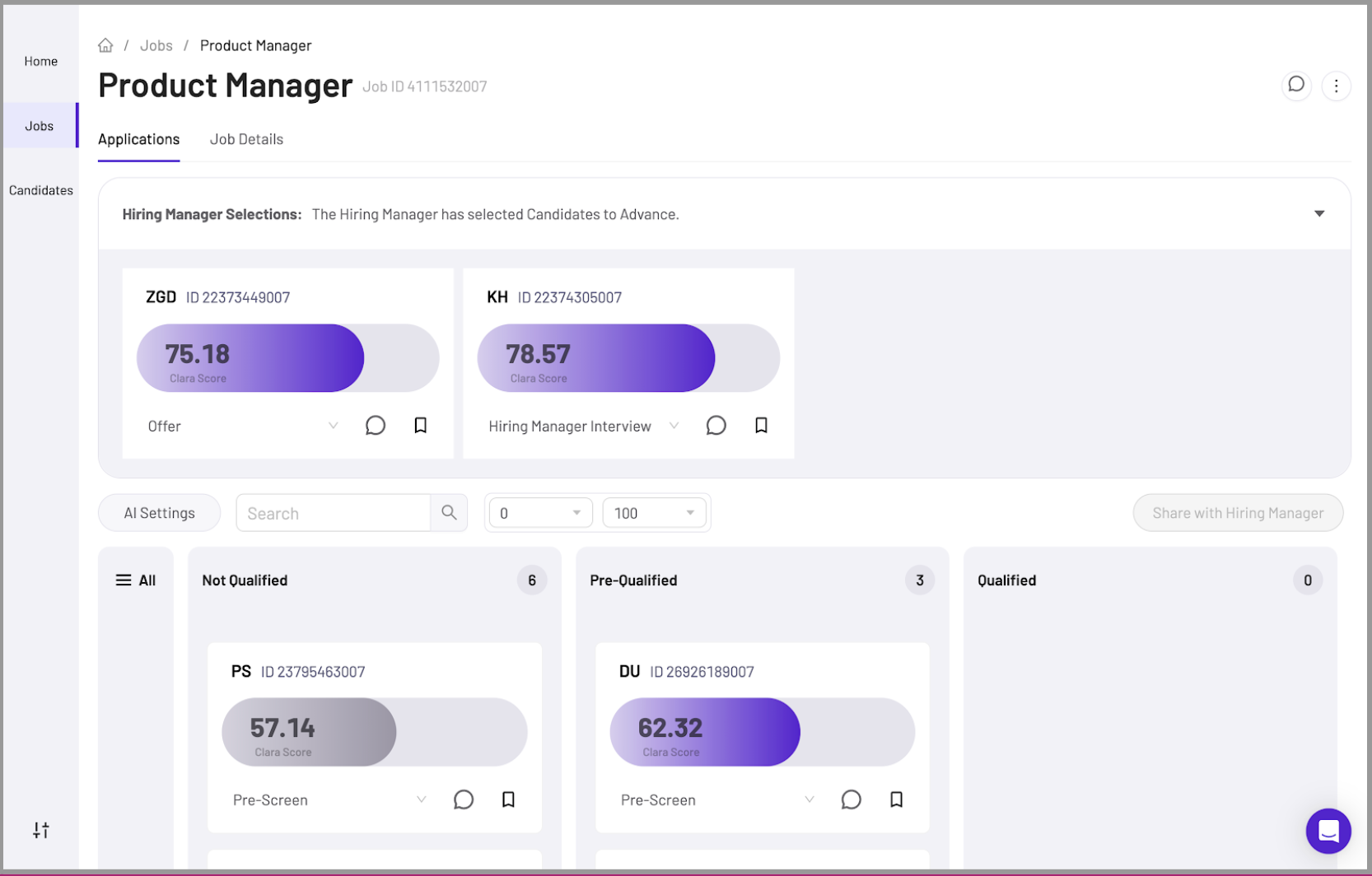 Enabling and using the CLARA integration – Lever Support