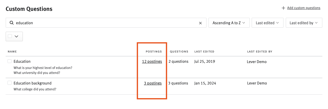 Configuring your Lever application form – Lever Support