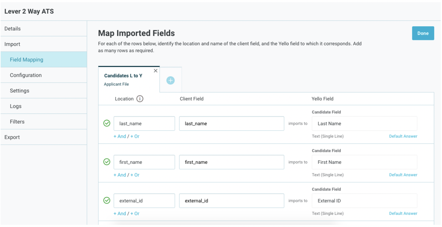 Enabling the Yello integration – Lever Help Center