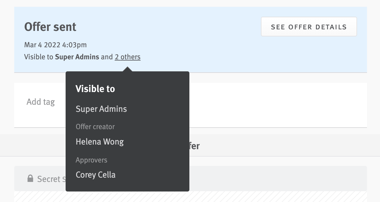 Creating offers – Lever Help Center