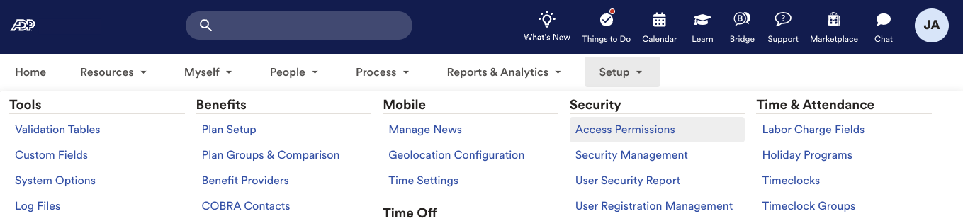 Enabling and using the ADP Workforce Now integration – Lever Support