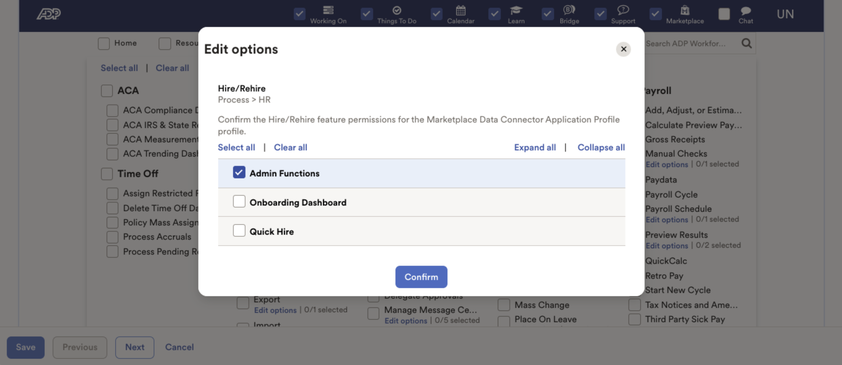 Enabling and using the ADP Workforce Now integration – Lever Support