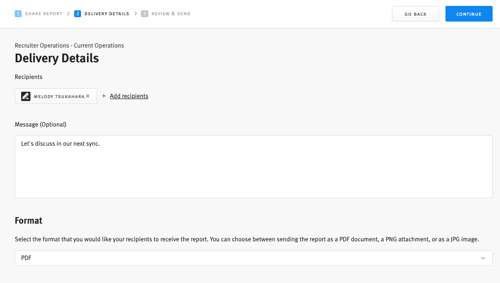 Visual Insights: Sharing dashboards – Lever Support