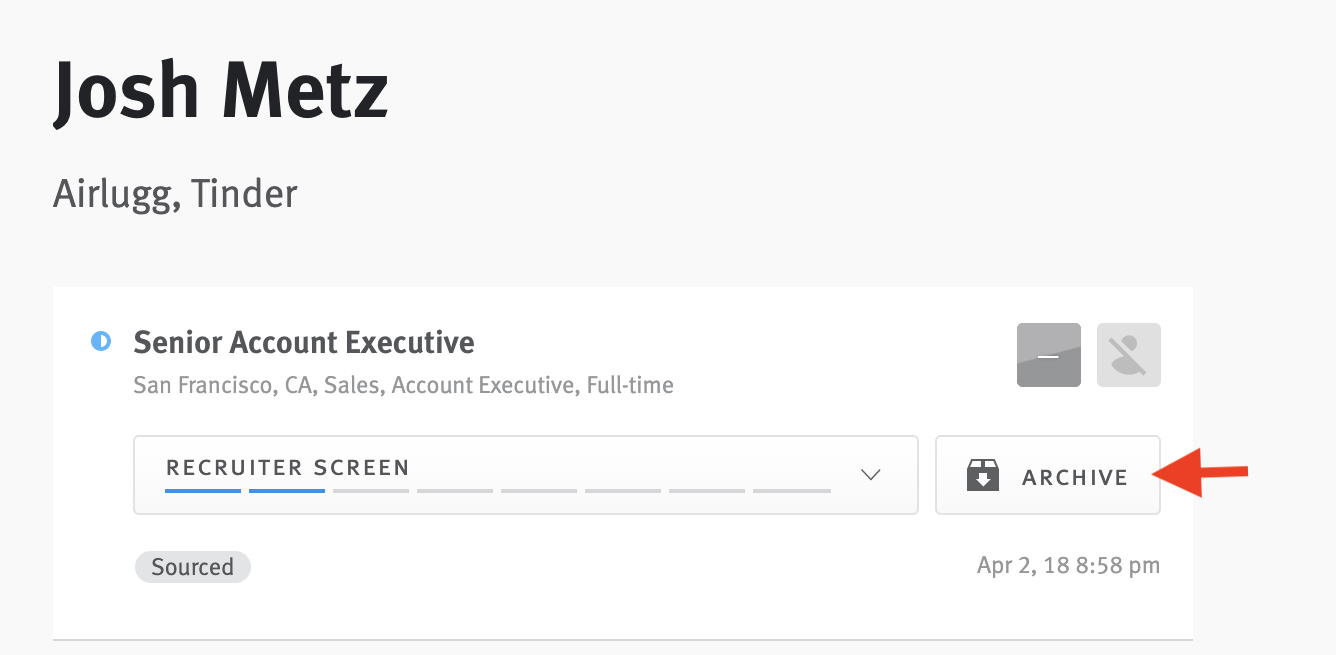 Operating the Archive – Lever Support