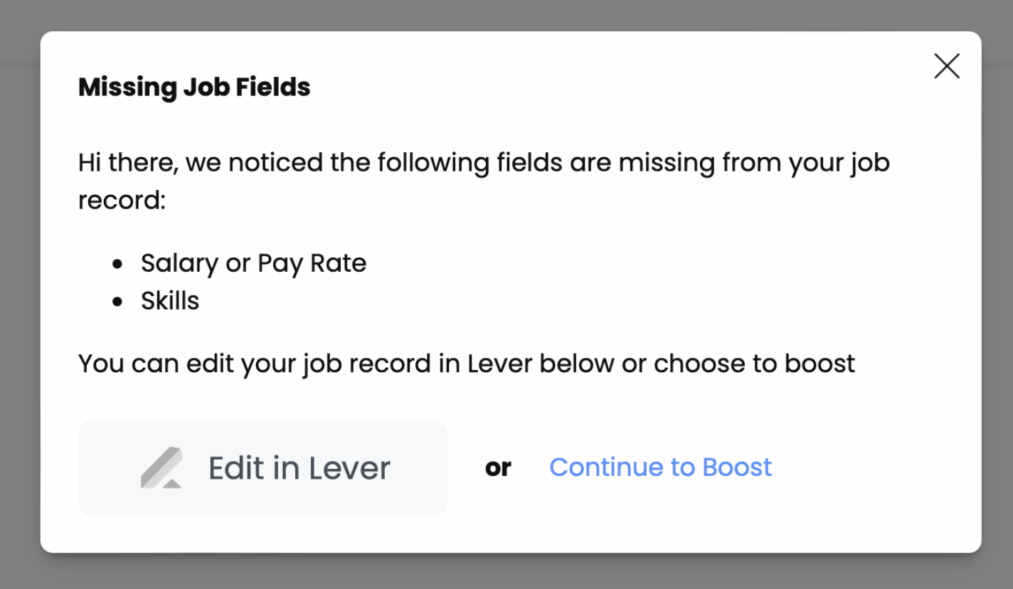 Enabling and using the Boostie integration – Lever Support
