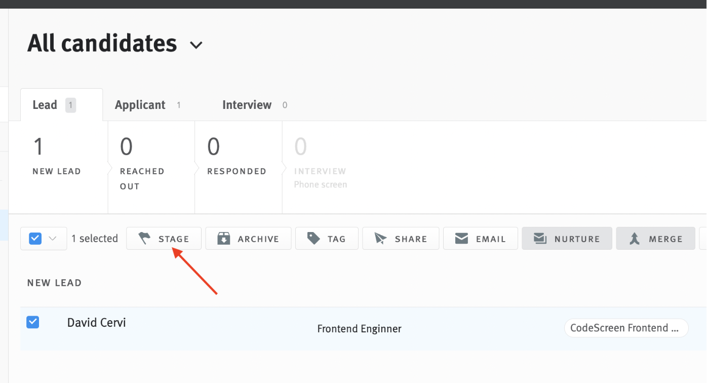 Enabling and using the CodeScreen integration – Lever Support