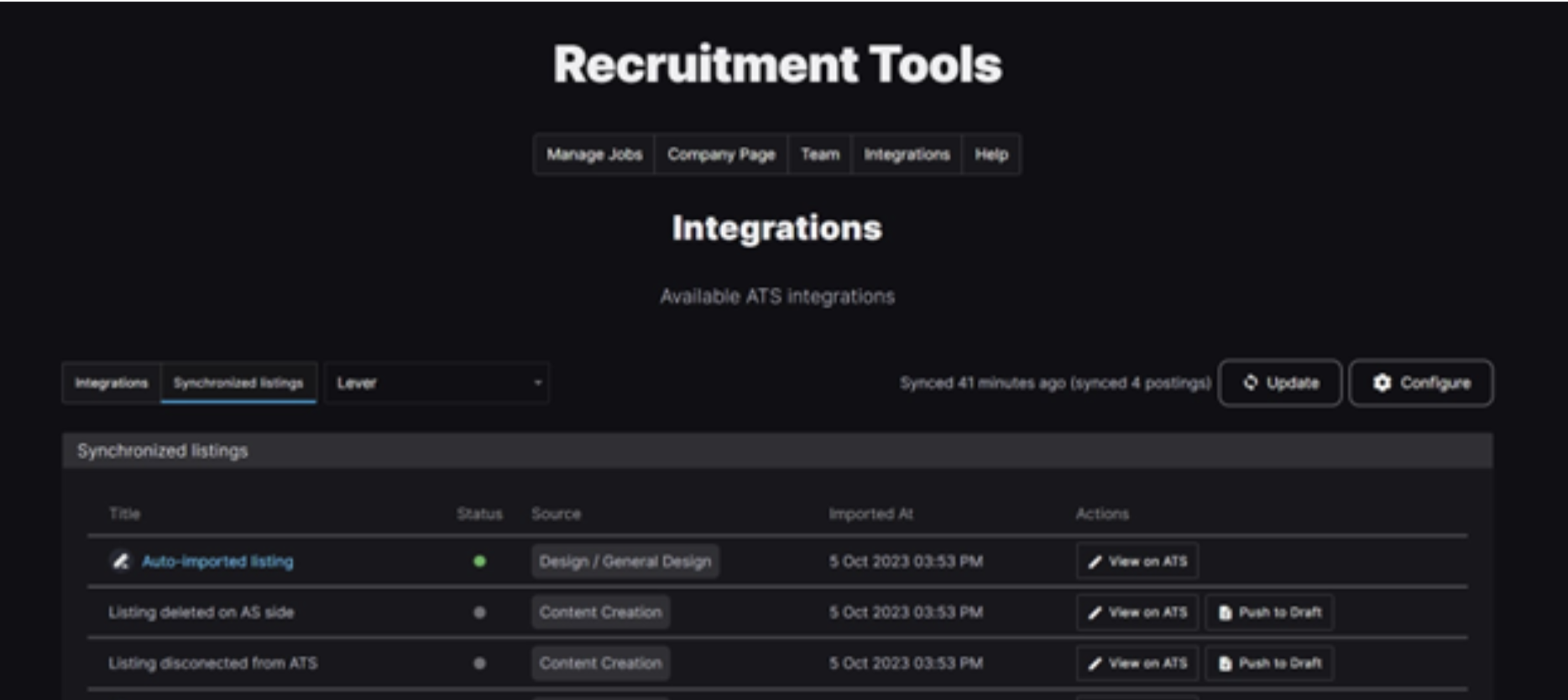 Enabling and using the ArtStation integration – Lever Support