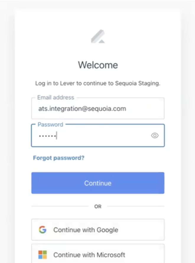 Enabling and using the Sequoia People Platform integration – Lever Support