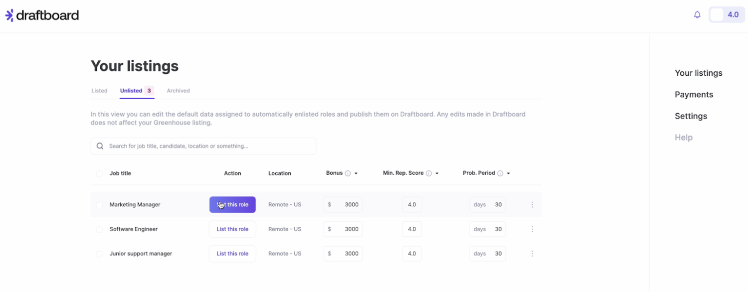 Enabling and using the Draftboard integration – Lever Help Center
