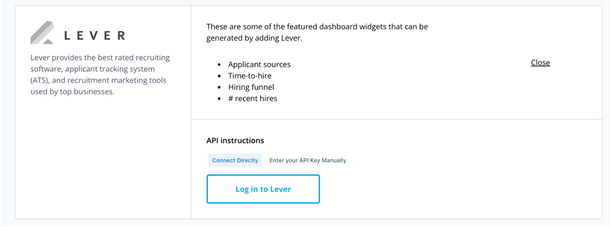 Enabling and using the Employee Cycle integration – Lever Support
