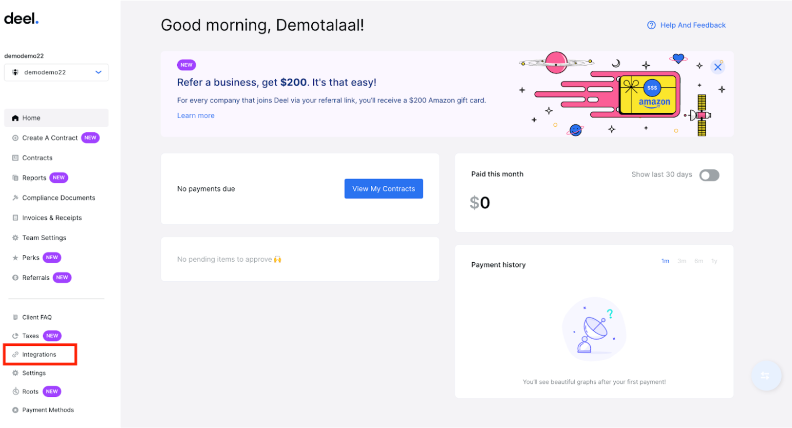 Enabling and using the Deel integration – Lever Support