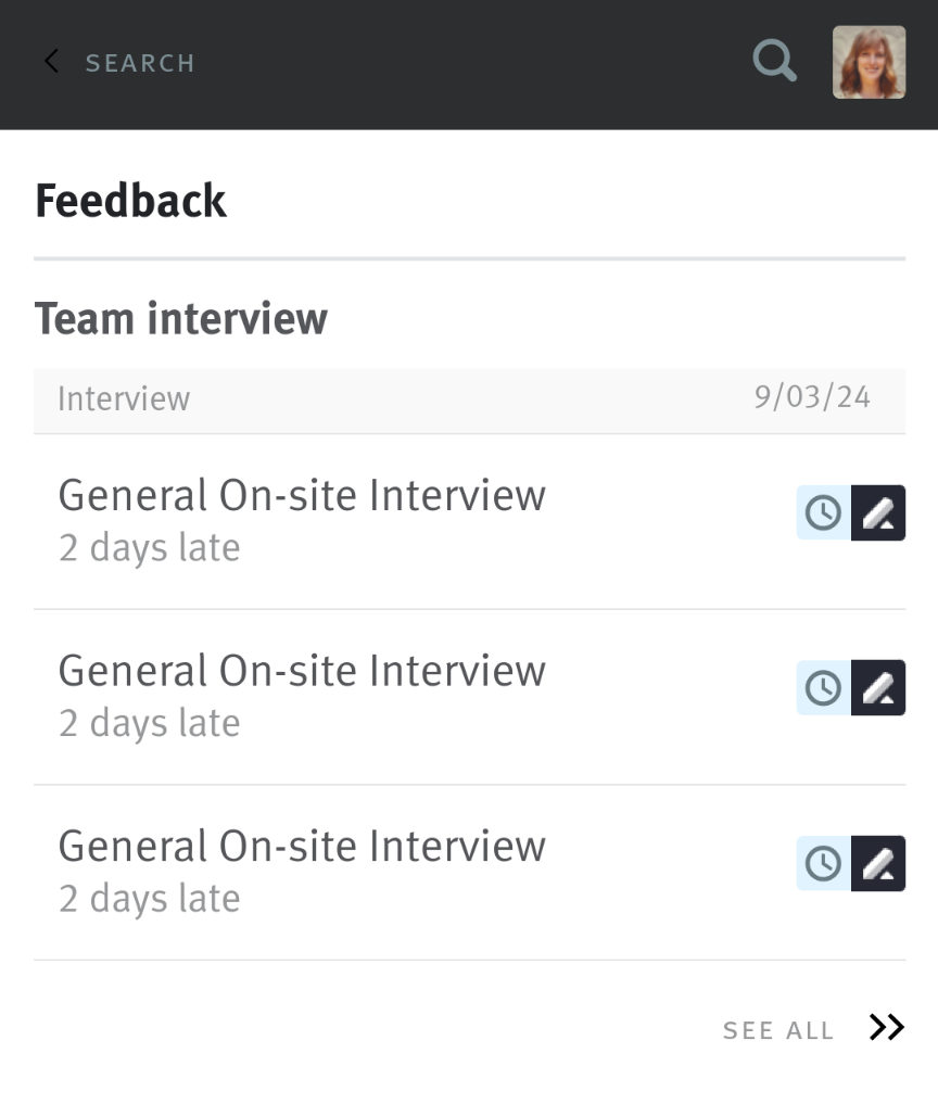 Viewing candidate profiles on a mobile device – Lever Help Center