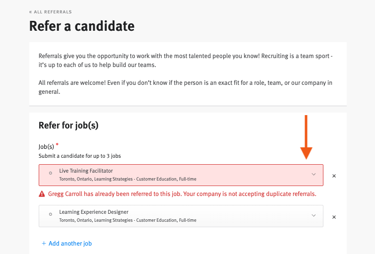 Setting up a referral form and tracking referred candidates – Lever ...