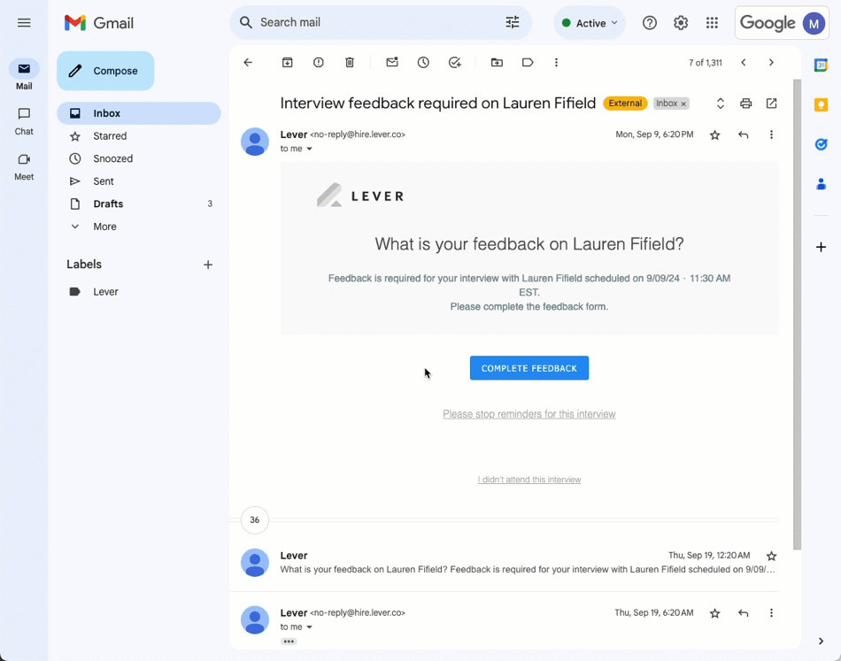 Getting started with Lever as an Interviewer – Lever Help Center