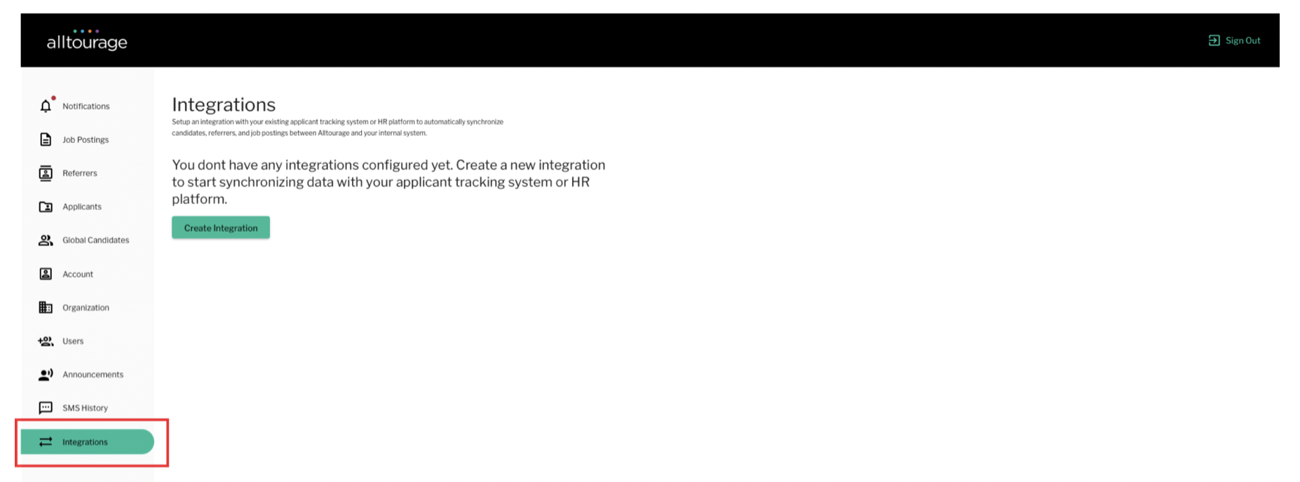 Enabling and using the Alltourage integration – Lever Help Center