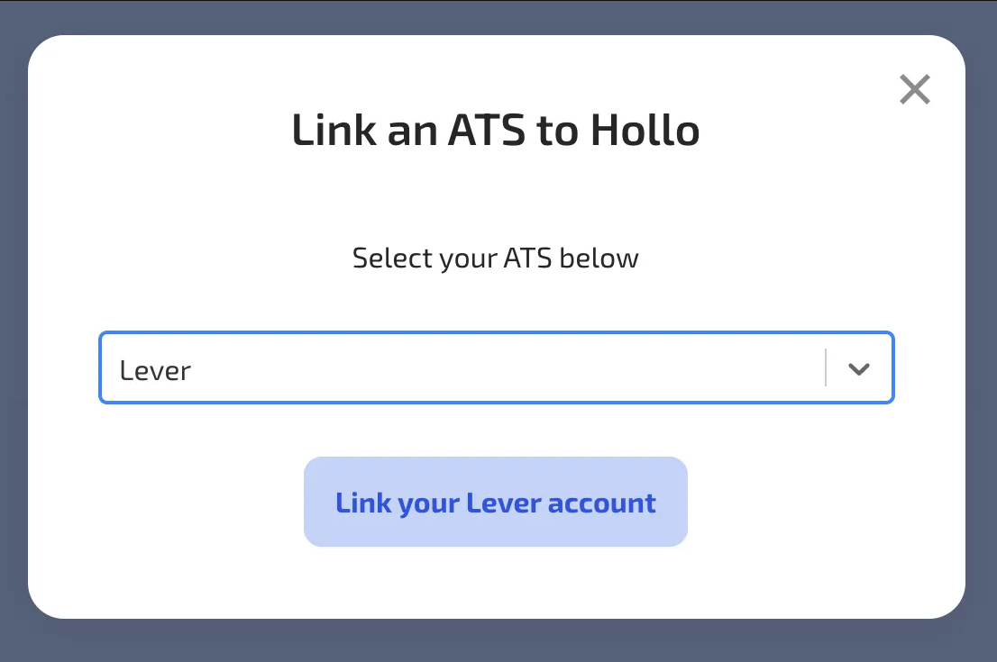 Enabling and using the Hollo integration